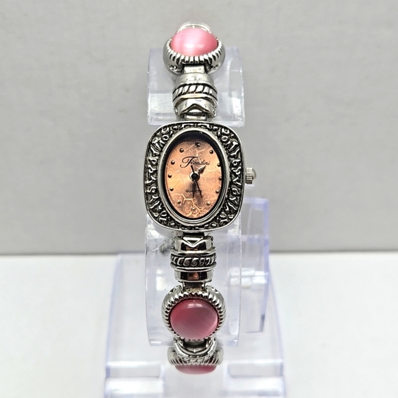 Fondini | Accessories | Womens Fondini Quartz Watch Pink Moonstone Band ...